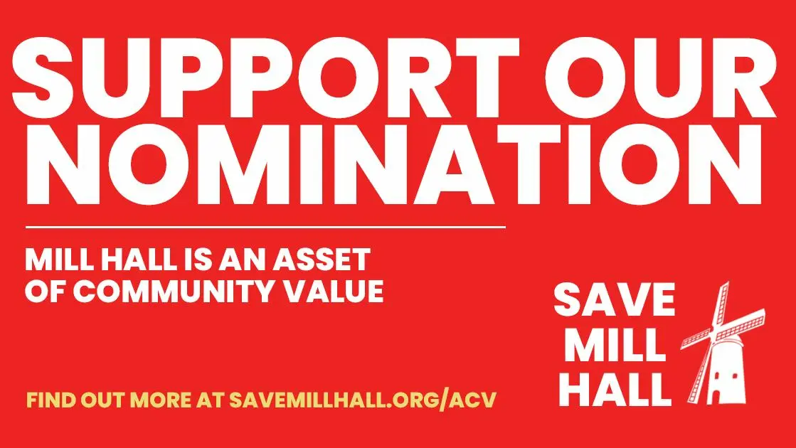 The Save Mill Hall Campaign announces its Nomination of Mill Hall as an ...